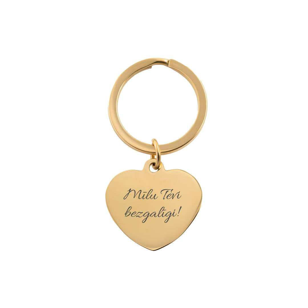 Atslēgu piekariņš sirds formā – NELA GEMS