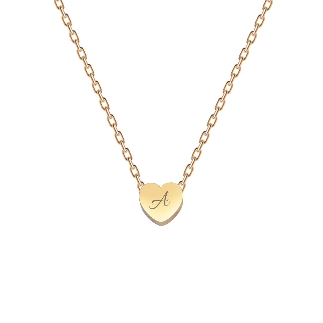 Kaklarota ar personalizētu sirds formas kulonu – NELA GEMS